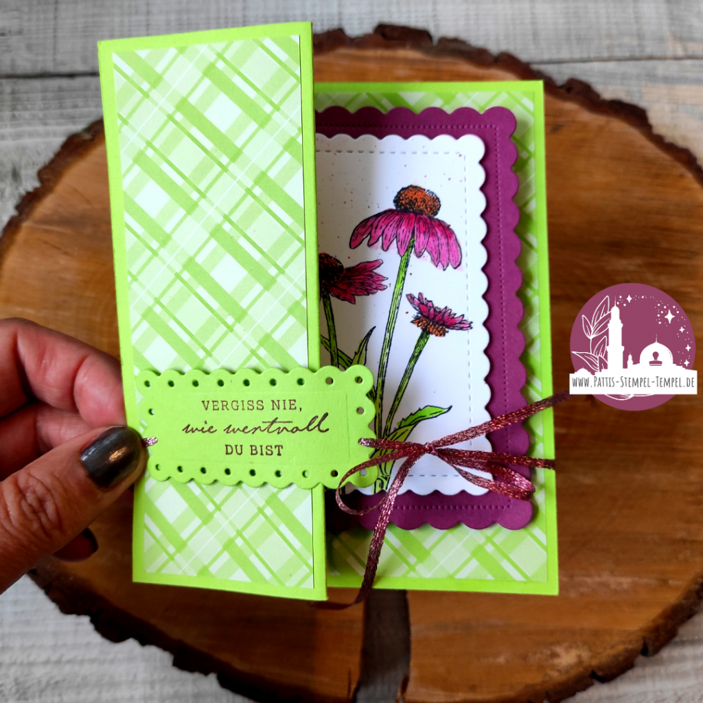Anleitung Fold Back Pop-Up Card aus dem Instgram Live von # ...